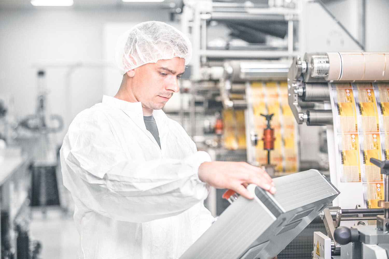The first printing clean room in Slovenia - Tisk Šepic