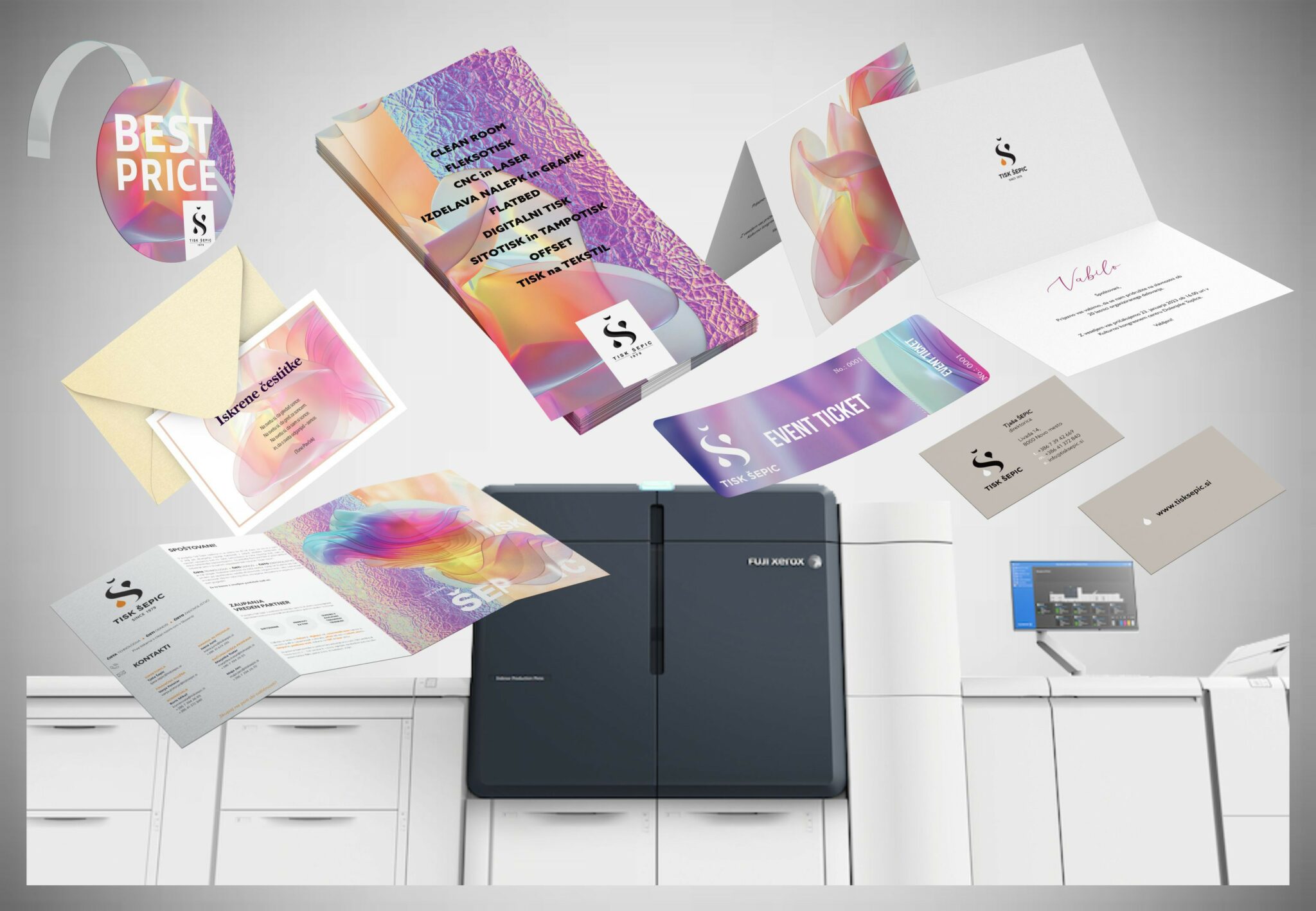 Digital printing - Tisk Šepic